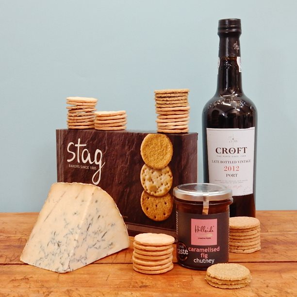 The Port And Stilton Box - The Cheese Shed